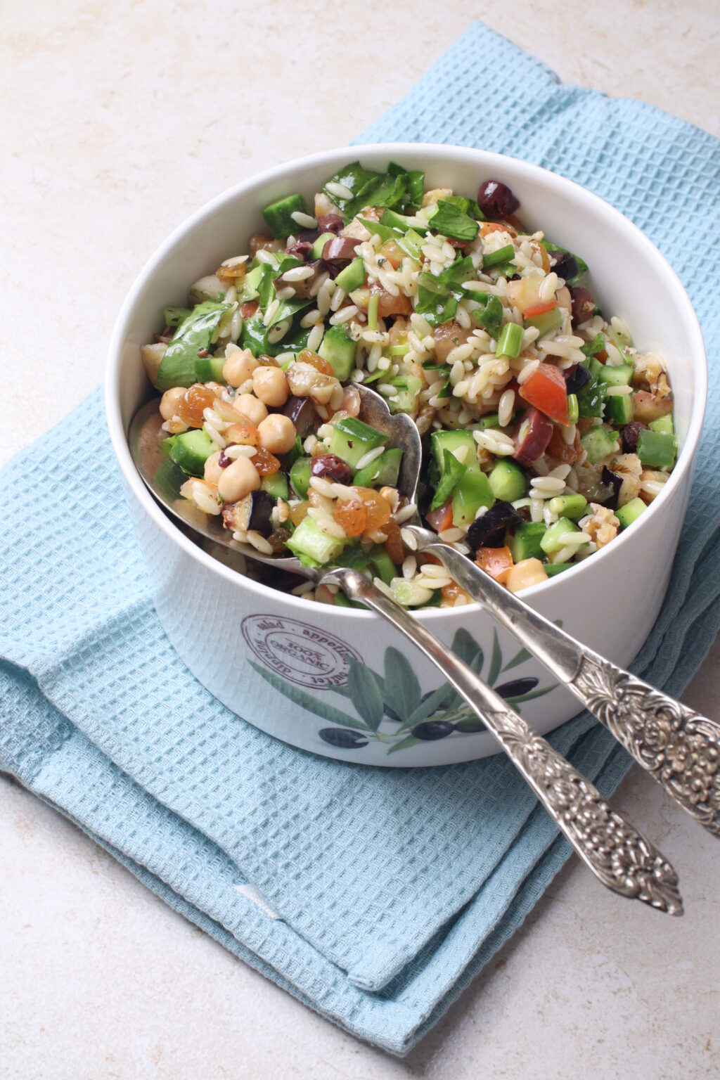 Greek Orzo Pasta Salad - Easy Salad Recipe - Bake Fresh